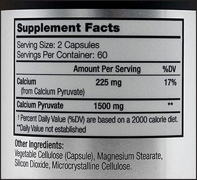 Calcium Pyruvate – Shop Medithin